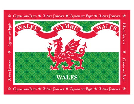 Wales Forever Tea Towel – royal-tara-giftware-store